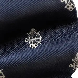 Ralph Lauren Anchor-patterned Silk Repp Bow Tie