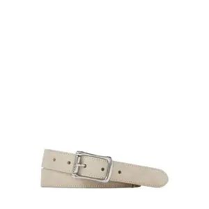 Ralph Lauren Whipstitched Calf-suede Belt