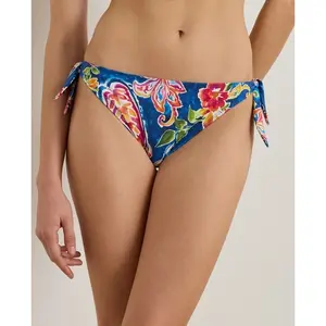 Ralph Lauren Paisley Side-tie Hipster Bikini Bottom
