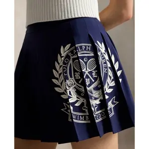 Ralph Lauren Wimbledon Logo Performance Pleated Skort