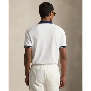 Ralph Lauren Wimbledon Classic Fit Mesh Polo Shirt