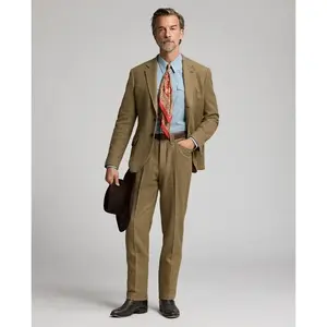 Ralph Lauren Checked Tweed Western Suit Jacket