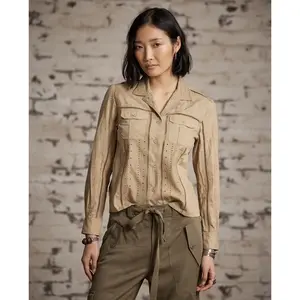 Ralph Lauren Embroidered Cotton Shirt