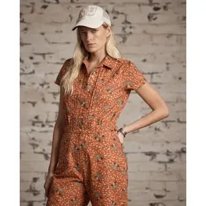 Ralph Lauren Floral-print Cotton Coverall