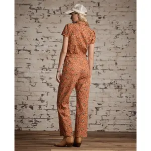 Ralph Lauren Floral-print Cotton Coverall