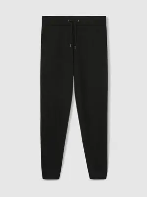 REISS Billings Merino Wool-blend Cuffed Joggers