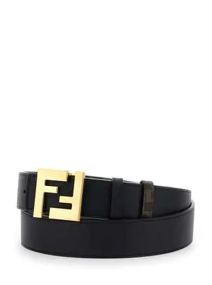 Fendi Reversible Ff Buckle Belt