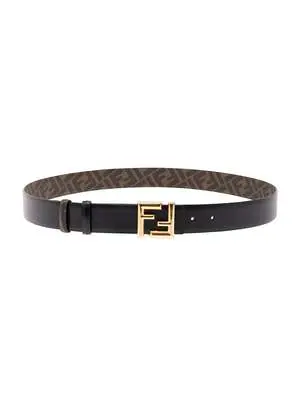 Fendi Reversible Ff Buckle Belt - Multicolor