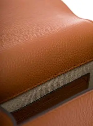Chloé Marcie Leather Saddle Bag - Brown