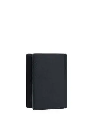 Saint Laurent Embossed Leather Wallet
