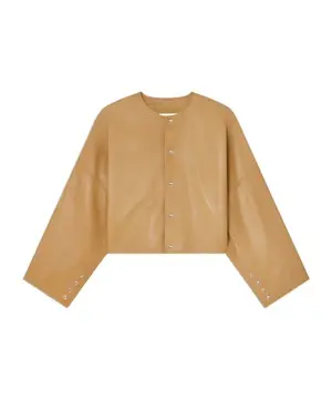 Celine Cardigan Jacket In Lambskin