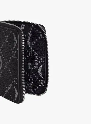 Zadig&Voltaire Voltaire Monogram Printed Zip-around Wallet