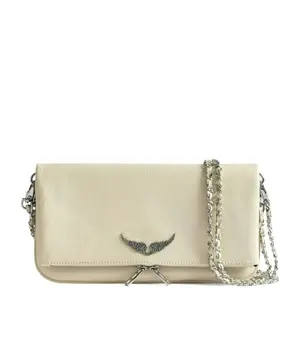 Zadig&Voltaire Rock Leather Clutch Bag - Flash