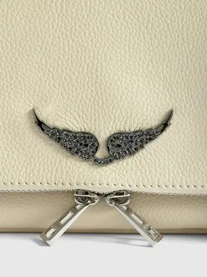 Zadig&Voltaire Rock Leather Clutch Bag
