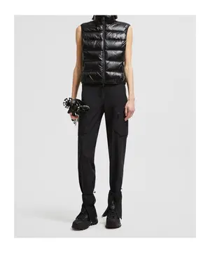 Moncler Padded Zip-up Jersey Gilet