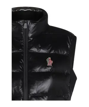 Moncler Padded Zip-up Jersey Gilet