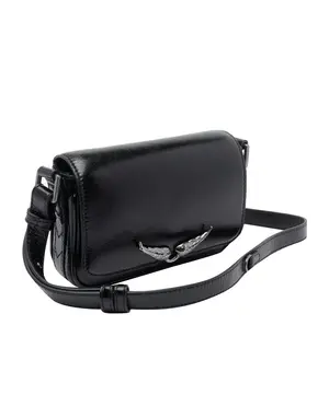 Zadig&Voltaire Logo Flap Shoulder Bag
