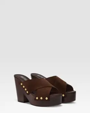 Paris Texas Marisol Studded Platform Sandals