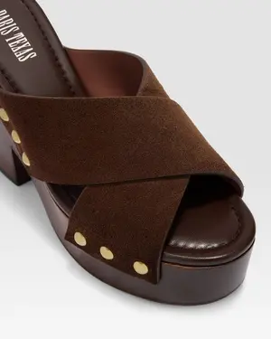 Paris Texas Marisol Studded Platform Sandals