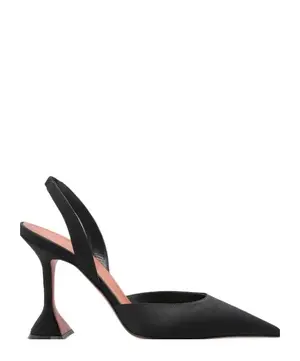 Amina Muaddi Holli Slingback Pointed Pumps