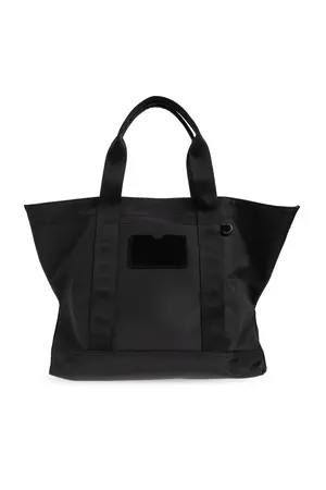 Moschino Detailed Top Handle Shopper Bag