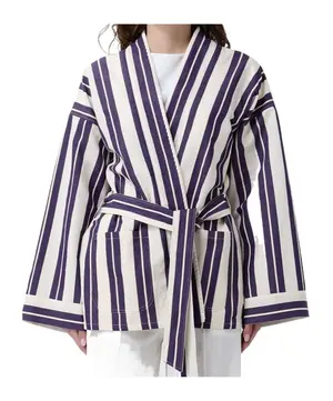 FORTE_FORTE Long-sleeved Casual Jacket - White