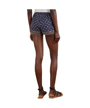 DÔEN Printed Cotton Shorts