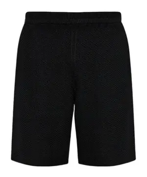 Issey Miyake Homme Plissé Rustic Knitted Shorts