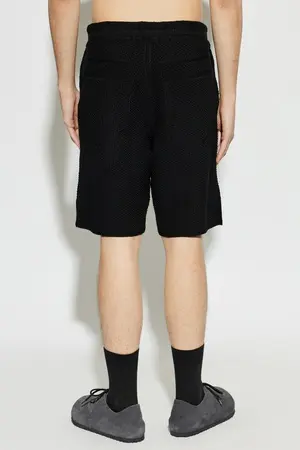 Issey Miyake Homme Plissé Rustic Knitted Shorts