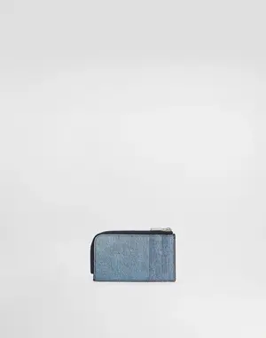 Dolce & Gabbana Dolce Gabbana Zip-around Card Holder Wallet