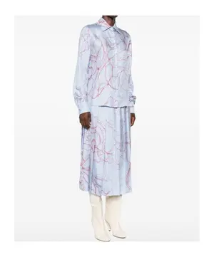 Fabiana Filippi Graphic-print Button-up Shirt