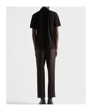 Prada Piqué Polo Shirt