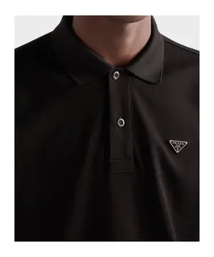 Prada Piqué Polo Shirt
