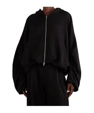 Dries Van Noten Cotton-jersey Zip-up Hoodie
