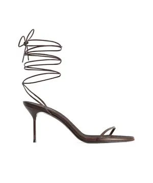 Paris Texas Lidia Lace-up Heeled Sandals