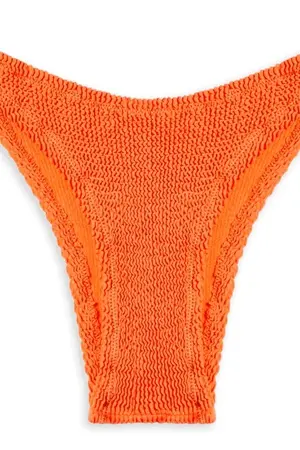 REINA OLGA Ginny Smocked Bikini Bottoms