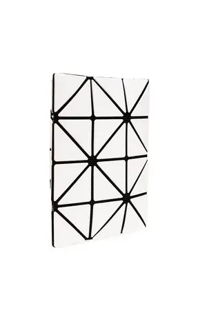 Issey Miyake High-shine Geometric-design Cardholder