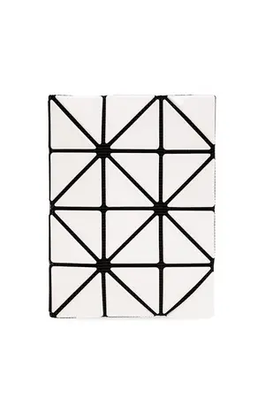 Issey Miyake High-shine Geometric-design Cardholder