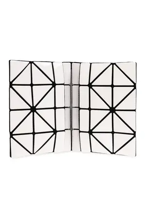 Issey Miyake High-shine Geometric-design Cardholder