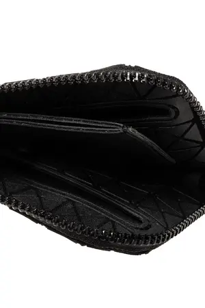 Issey Miyake Clam Geometric-panelled Wallet