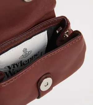 VIVIENNE WESTWOOD Leather Hazel Treasure Charm Bag