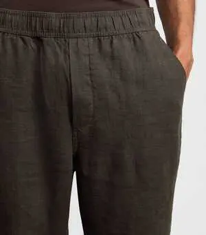 Samsøe Samsøe Sajabari Straight Leg Linen Trousers