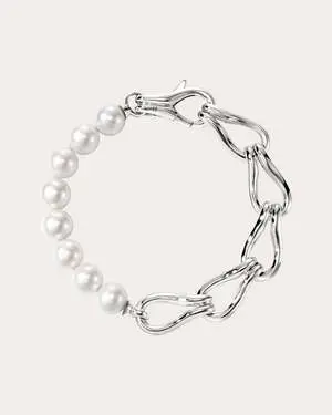 John Hardy Cultured Pearl Surf Bracelet