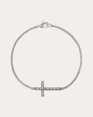 John Hardy Jh Essential Cross Bracelet - Silver