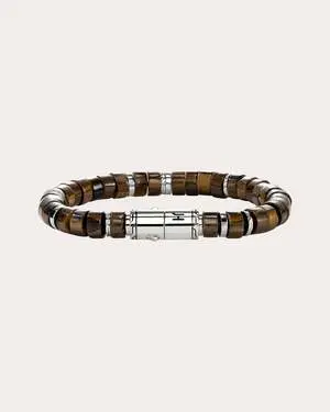 John Hardy Tiger's Eye Heishi Bracelet - Brown