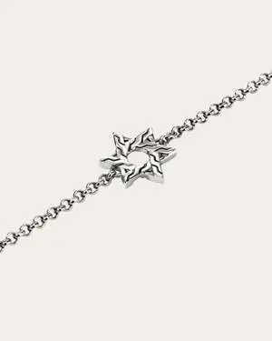 John Hardy Sterling Star Of David Bracelet
