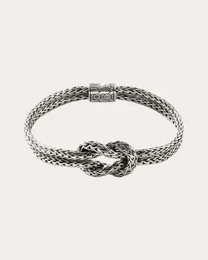 John Hardy 7mm Love Knot Bracelet - Silver