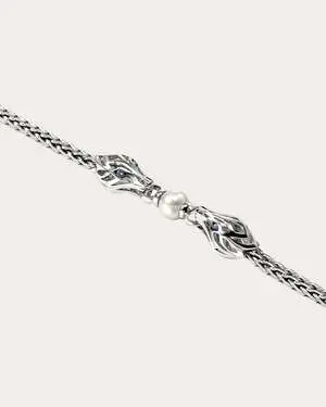 John Hardy Sapphire & Cultured Pearl Naga Bracelet