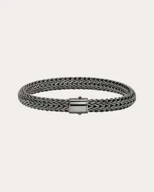 John Hardy 7.5mm Blackened Icon Chain Bracelet - Black