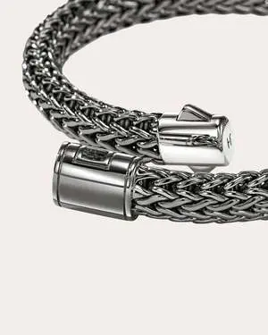 John Hardy 7.5mm Blackened Icon Chain Bracelet